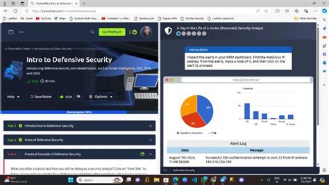 Vanshika Agrawal On Linkedin Cybersecurity Defensivesecurity Tryhackme Learningpath…