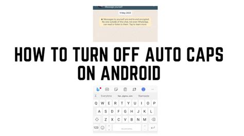 Android How To Turn Off Auto Caps