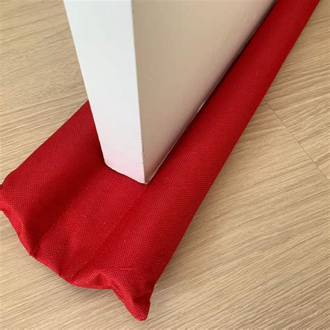 Protetor de porta duplo impermeável vermelho Elo