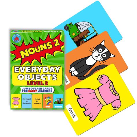 Learn 30 Everyday Objects Nouns Level 2 By Brainy Bug Resources Best Learning Products For