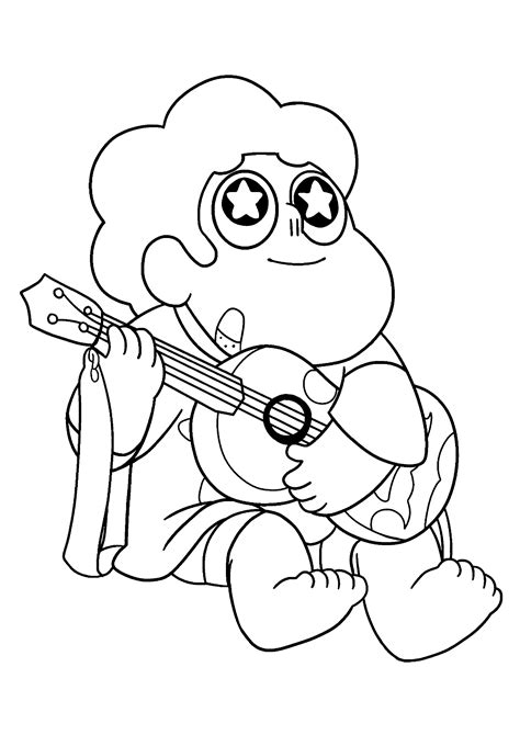 Steven Universe 00010 Steven Universe Coloriages Faciles Pour Enfants