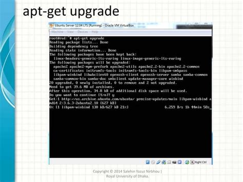 Configuring Linux Server And Its Security Maintenance Pptx