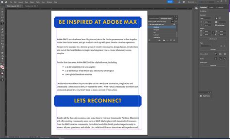 Auto Style In Indesign