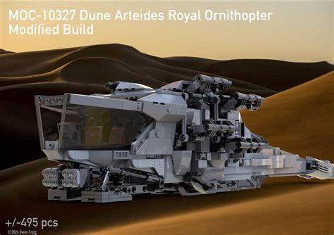 Lego Moc Moc 10327 Dune Ornithopter Modified Build By Canuck33