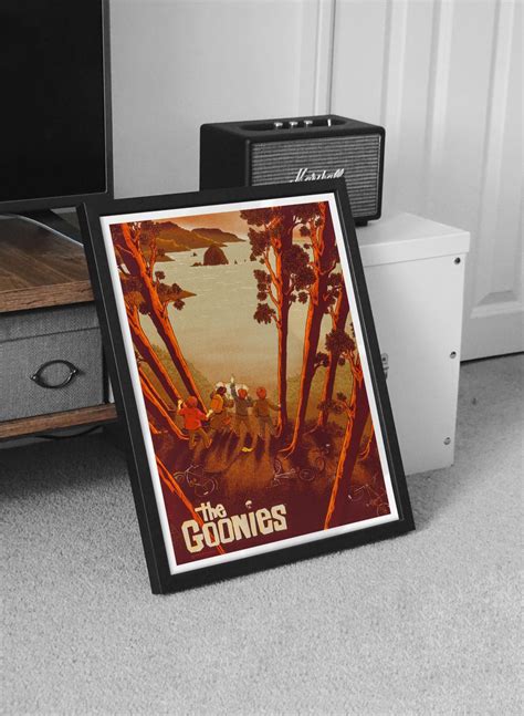 The Goonies Reimagined Movie Poster Etsy