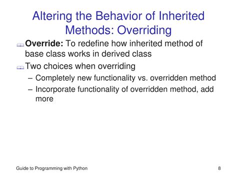 Ppt Guide To Programming With Python Powerpoint Presentation Free