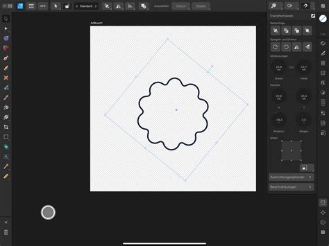 Anchor Point Shift In Affinity Designer Ipad Questions Affinity Forum