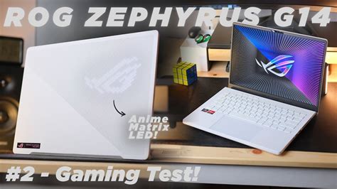 Gaming Test Asus Rog Zephyrus G14 2 Youtube