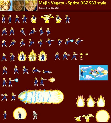 Majin Vegeta Sprite Dbz Sb3 Style By Daniel77yt On Deviantart