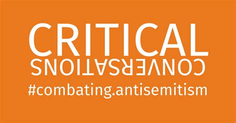 Critical Conversations Combating Antisemitism Spertus Institute
