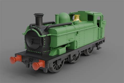 Stl File Locomotive Gwr 9700 Class Miniature 🚂 ・design To Download And