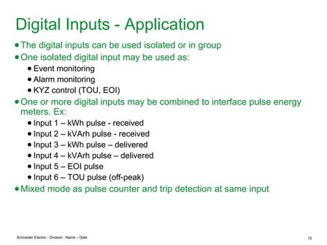 Digital Inputs And Outputs Ppt