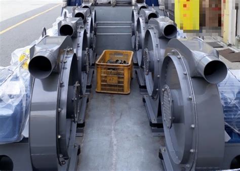 대구 고압 터보 75hp 직결 대구송풍기 축분 건조 농업용 공업용 환기 배기 급기 Daegu High Pressure Turbo Fan 주고려바이오플랜트