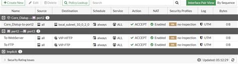 Configuring The VIP To Access The Remote Servers FortiGate FortiOS