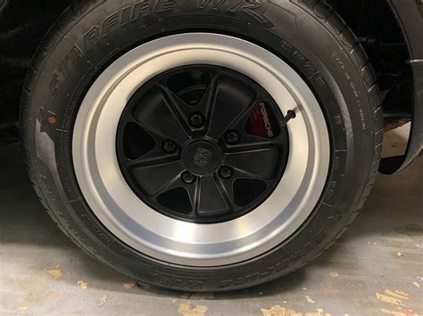 Replica Fuchs Wheels For Turbo 911 16x 9 And 16 X7 As New Pelican