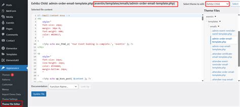 How To Override Email Template Documentation For Plugins