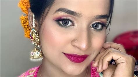 পহেলা ফাল্গুন মেকআপ লুক Falgun Makeup Tutorial🌸 Youtube