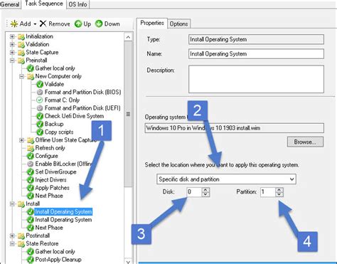 Create Extra Partition In Mdt And Deploy Task Sequence