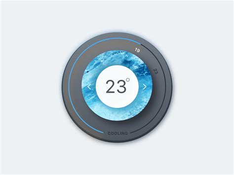 Thermostat Knob Ui Designs Themes Templates And Downloadable Graphic