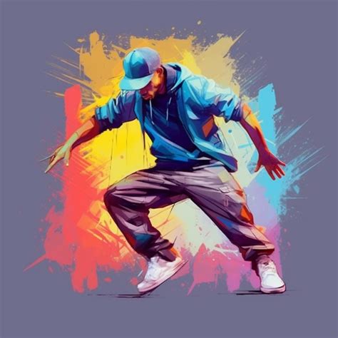 Premium AI Image Break Dance