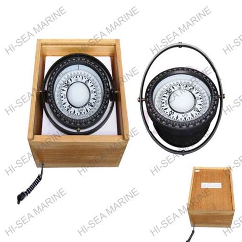 Plastic Magnetic Compass In Wooden Boxplastic Magnetic Compass In