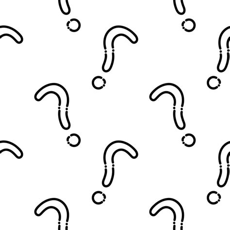 Question Mark Seamless Pattern In Dotted Line Style2 31708448 Vector Art At Vecteezy