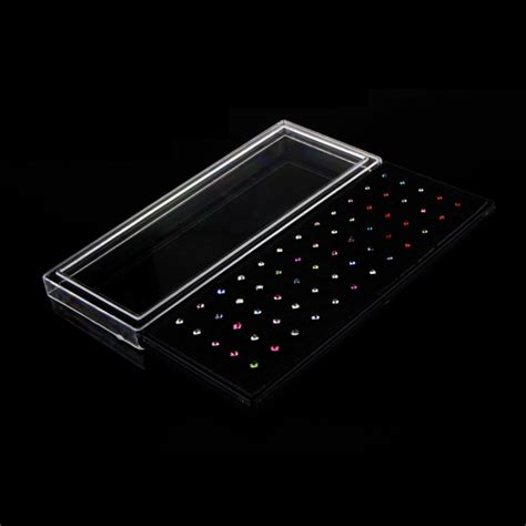 60 Pcs 색상 혼합 다이아몬드 스테인레스 스틸 코 스터드 링 L 모양의 피어싱 쥬얼리 핀 길이 7mm 핀 직경 0