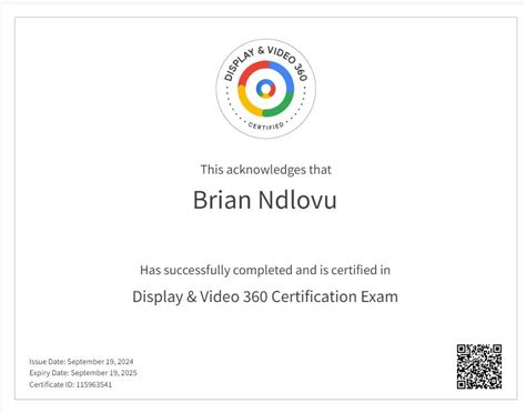🚀 Exciting News I Just Completed My Dv360 Certification 🎉 This Journey Has Deepened My