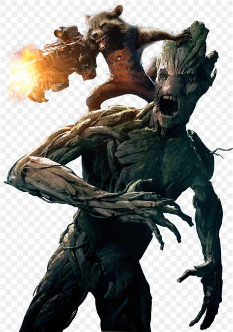 Groot And Rocket Wallpaper