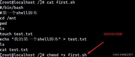 [shell编程学习路线]——编制第一个shell脚本入门篇 要求 编制一个shell程序实现自动化命令执行 自行规划功能 1 知道如何执行