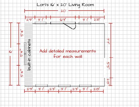 How To Draw A Floor Plan To Scale Our Re Purposed Home