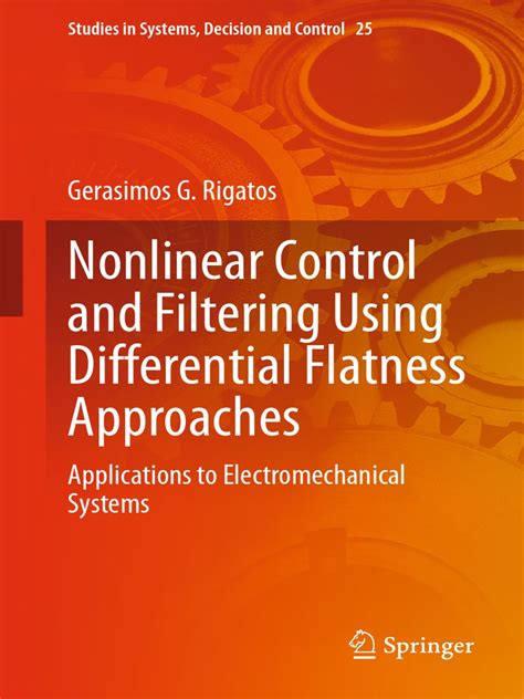 Nonlinear Control And Filtering Download Free Pdf Control Theory Kalman Filter