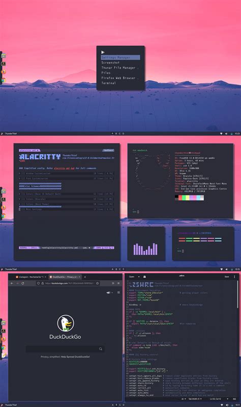 [xfce4 Bspwm] Dracula R Unixporn