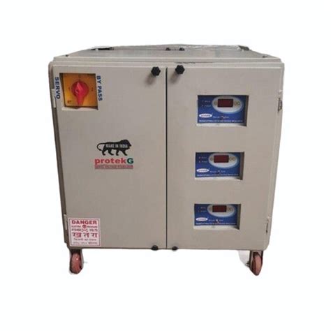 20 Kva Three Phase Air Cooled Servo Stabilizers At 43000 00 INR In