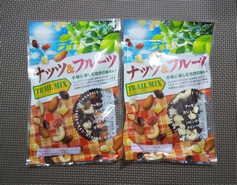 ナッツ＆フルーツ トレイルミックス140g×2 メルカリ