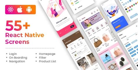 Easy React Native All Necessary Multiple Screens Clean Codz