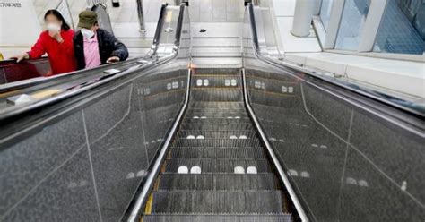 에스알 역사 에스컬레이터 두 줄 서기 이용문화 조성