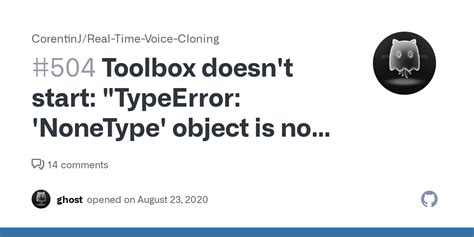 Toolbox Doesnt Start Typeerror Nonetype Object Is Not Callable