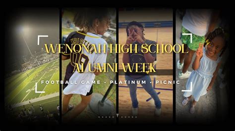 Wenonah High School Alumni Week Football Game Platinum Picnic