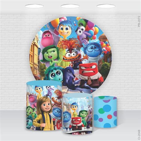 Capas Cilindro Painel Redondo Divertidamente Sublimado Elo7