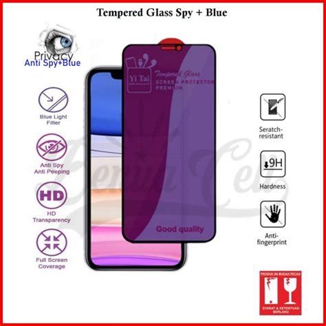 Jual Tempered Glass Spy Anti Blue Light Xiaomi Redmi Note 5 5 Pro Redmi