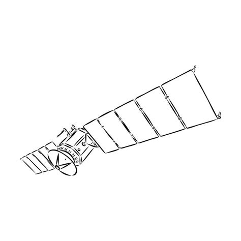 Spaceship Vector Sketch 36438707 Vector Art At Vecteezy