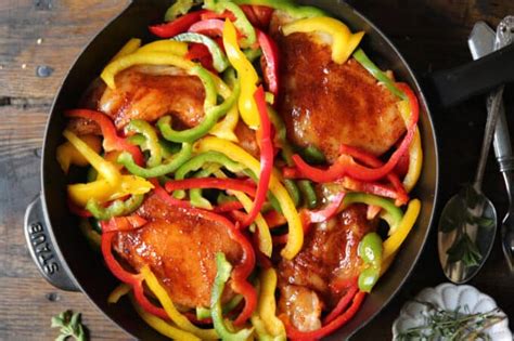 Fajita Chicken Bake 30 Minute One Pan Meal Julias Album