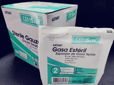 GASA TEJIDA ESTERIL X RAY ALFASAFE DIMEX