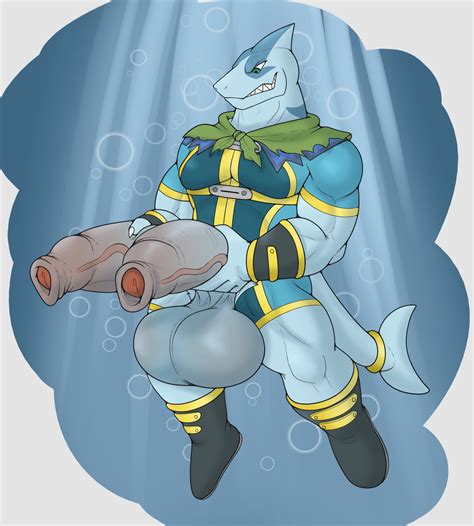 Rule 34 2 Penises Absurd Res Anthro Araba Shangri La Frontier Balls Big Balls Big Penis