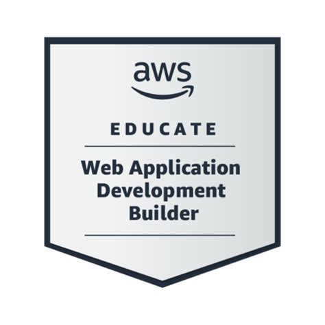 AWS Educate Web Builder Credly