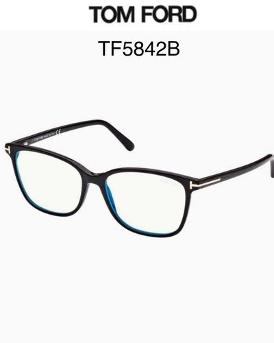 Genuine Factory Replacement Lenses For Tomford Eyewear Tf5842b Blue