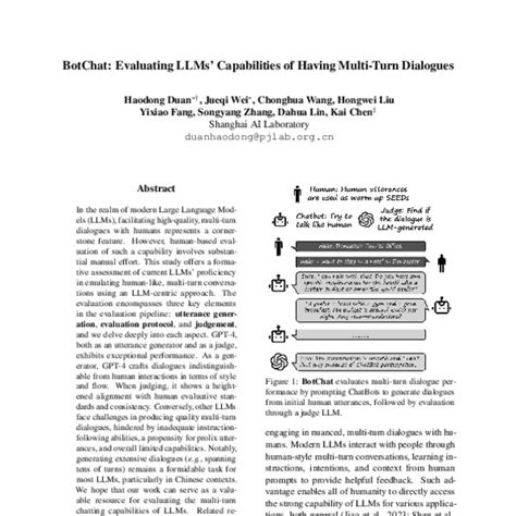 BotChat Evaluating LLMs Capabilities Of Having Multi Turn Dialogues