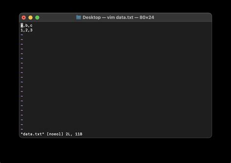 steps to edit a file in vim editor on mac code2care