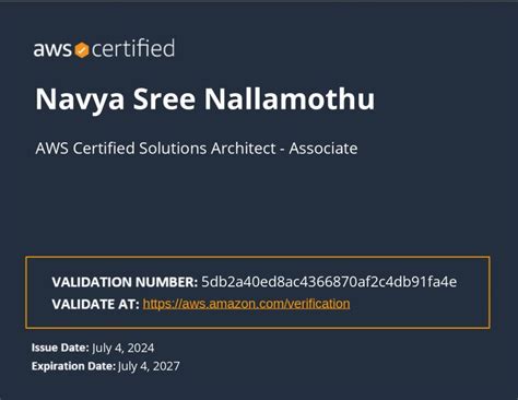 Navya Sree Nallamothu On Linkedin Aws Solutionsarchitect Cloudarchitecture Futureofcloud